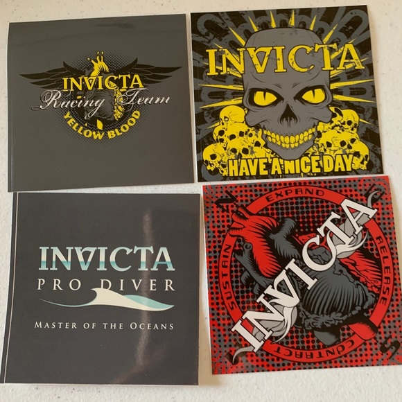 Invicta | Office | Invicta Stickers | Poshmark